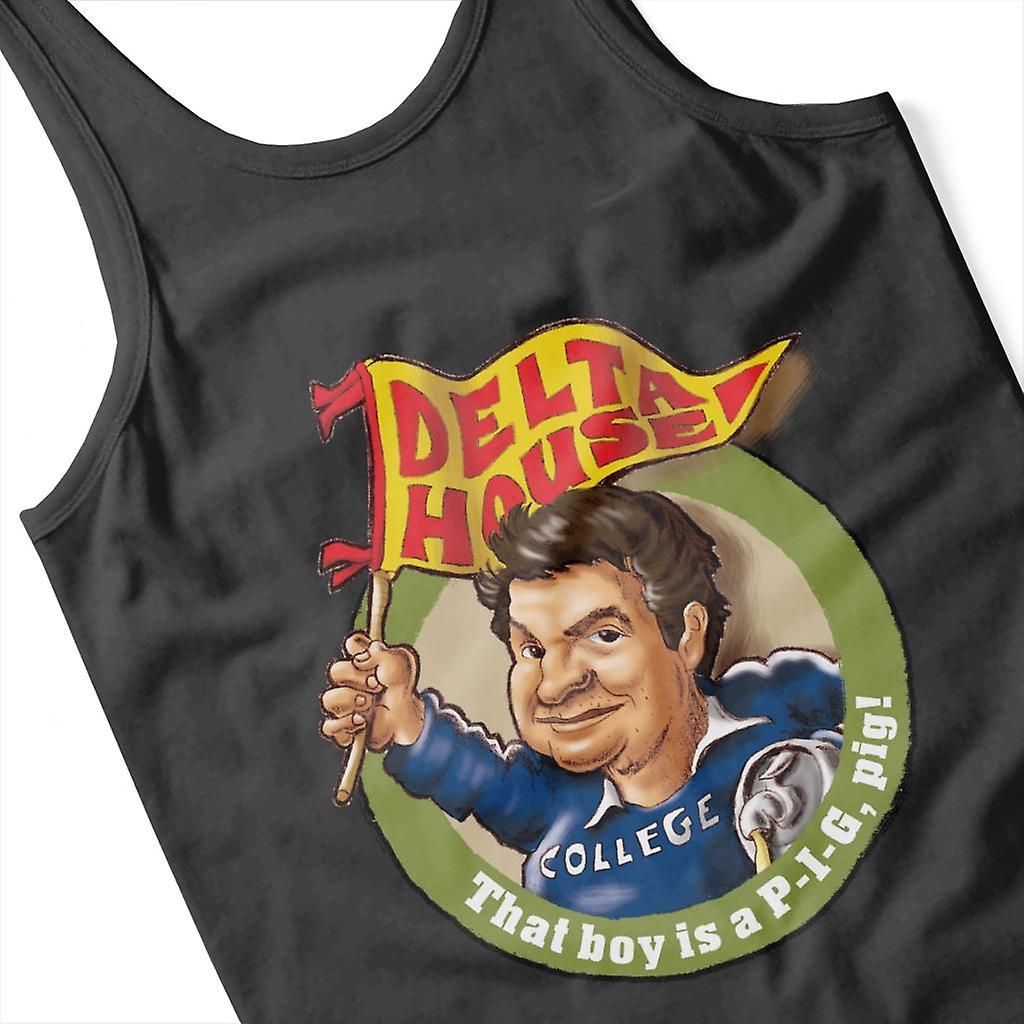 Animal House Delta House That Boy Is A Pig Women's Vest | Fruugo UK