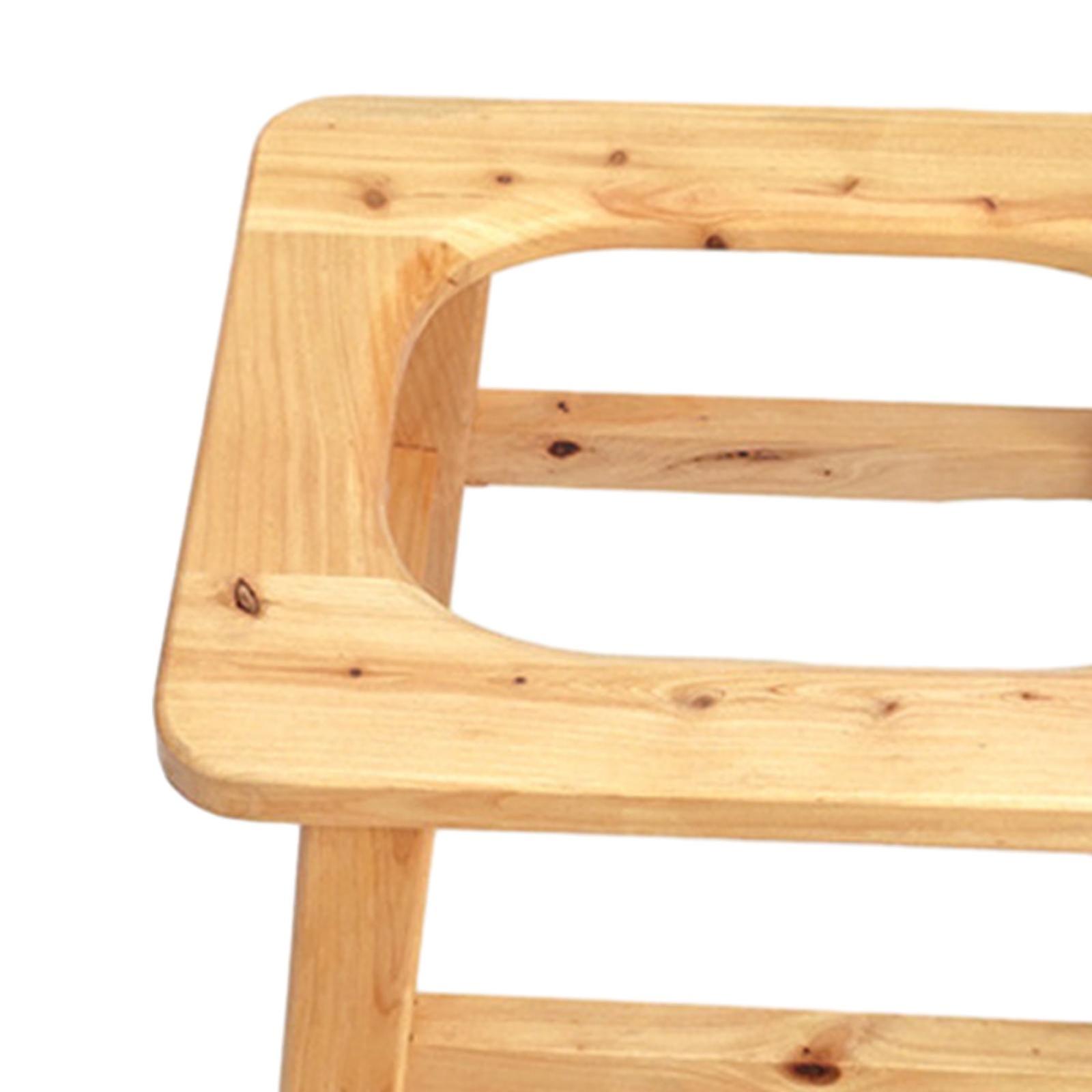 Squat Toilet Stool Assistance Stool Wooden Toilet Frame Bathroom ...