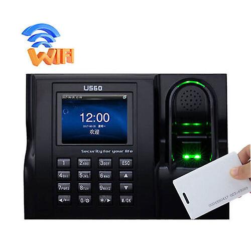 WiFi Biometric Fingerprint Attendance Checking-in Machine Employee Time ...