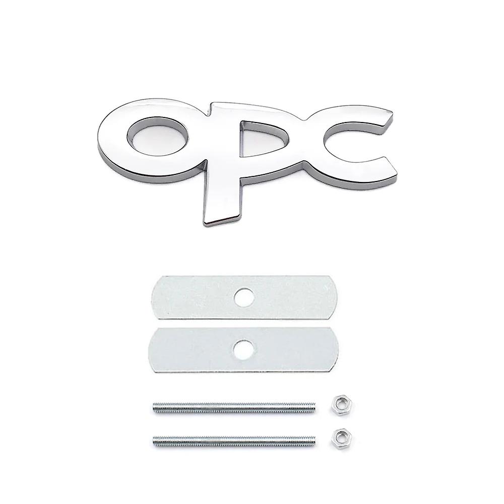 OPC Line Emblem Front Grille Badge Tail Stickers Logo For Opel Astra G ...