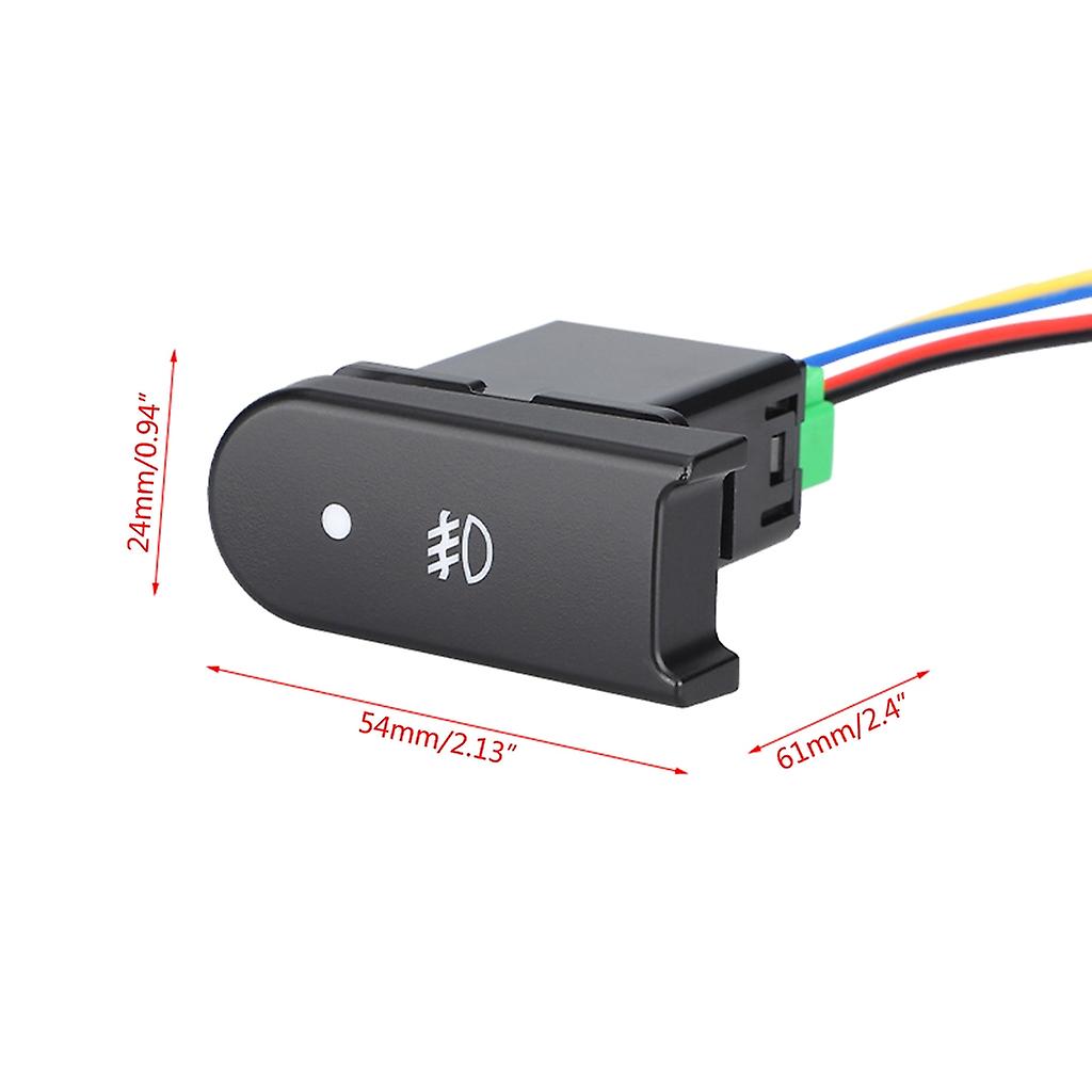 12V Car Fog Light Switch Replacement Fog Lamp Power ON/OFF Button for ...