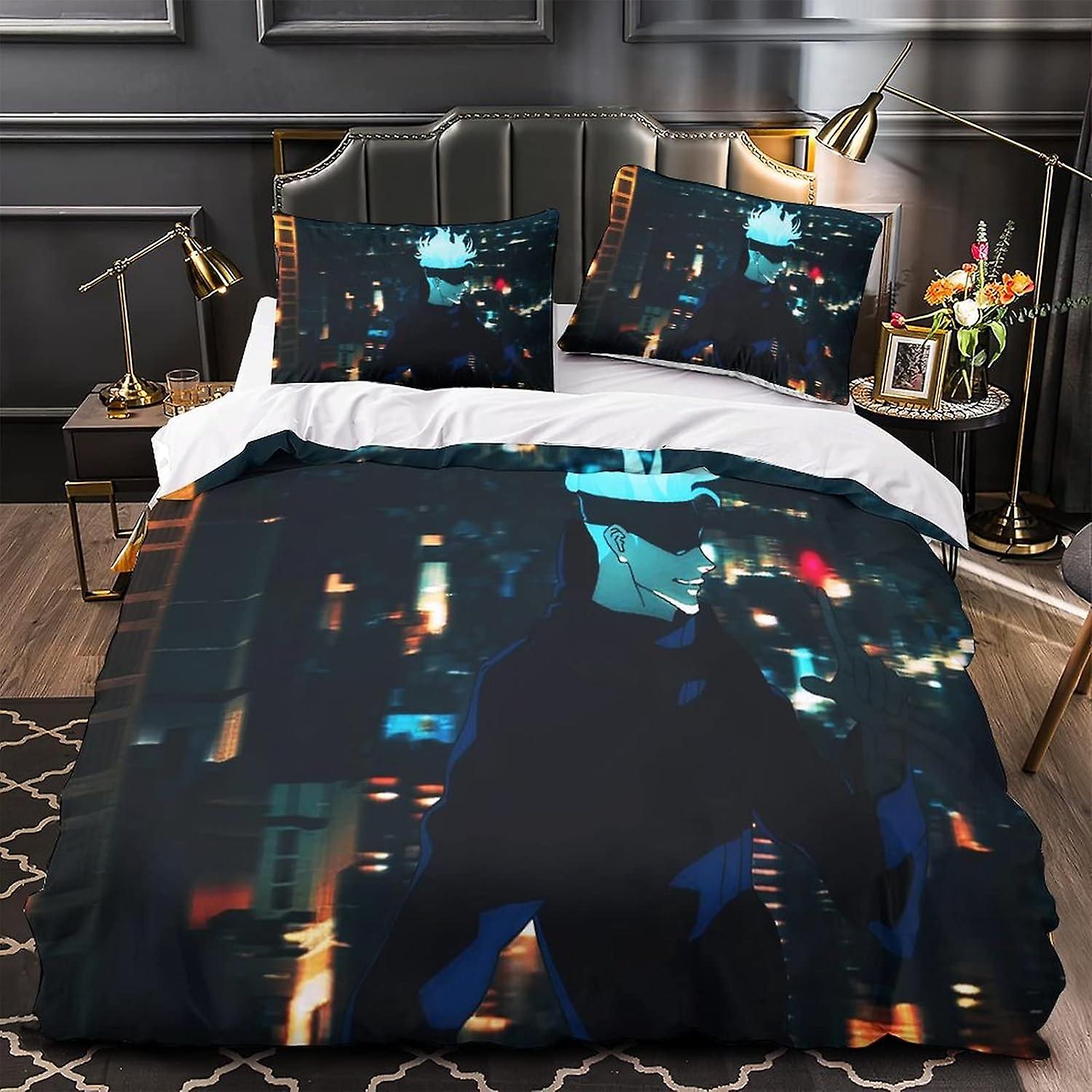 Jujutsu Kaisen 3D Duvet Cover, Bedding Sets, Polycotton Quilt Bed Set ...