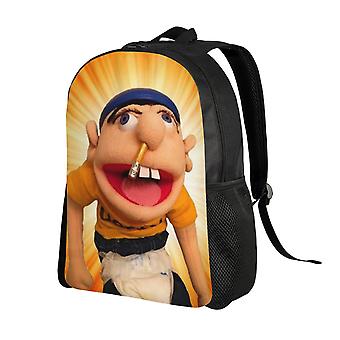 Unisex Sml Jeffy Backpacks School Bag Bookbag Casual Daypack Backpack ...