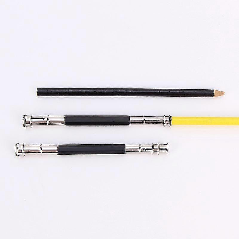 Adjustable Dual Head Pencil Extender Holder Sketch School Office Art ...