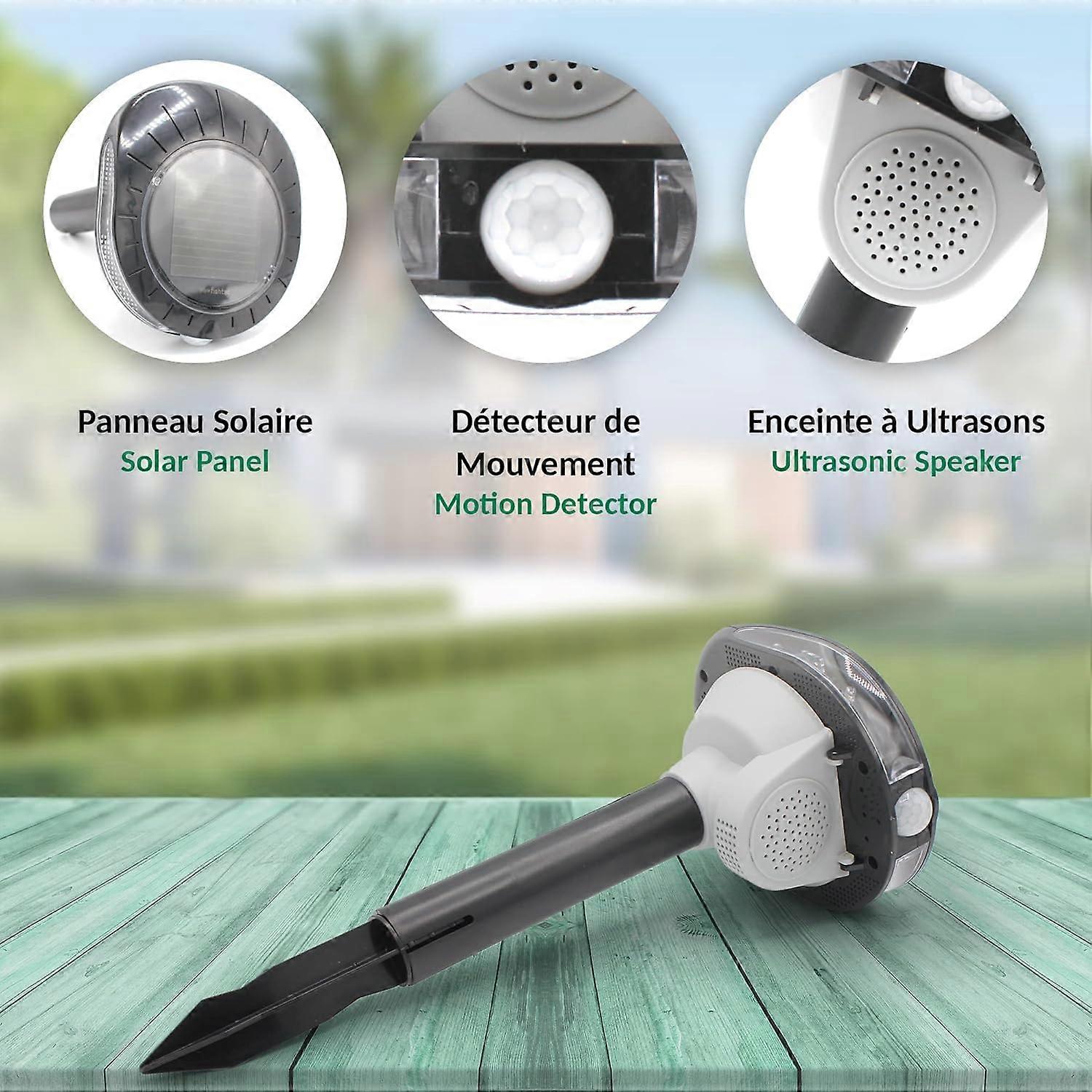 nice 270 Flash Bird Hunting - With Solar Panel, 4 Flash LEDs, Infrared ...