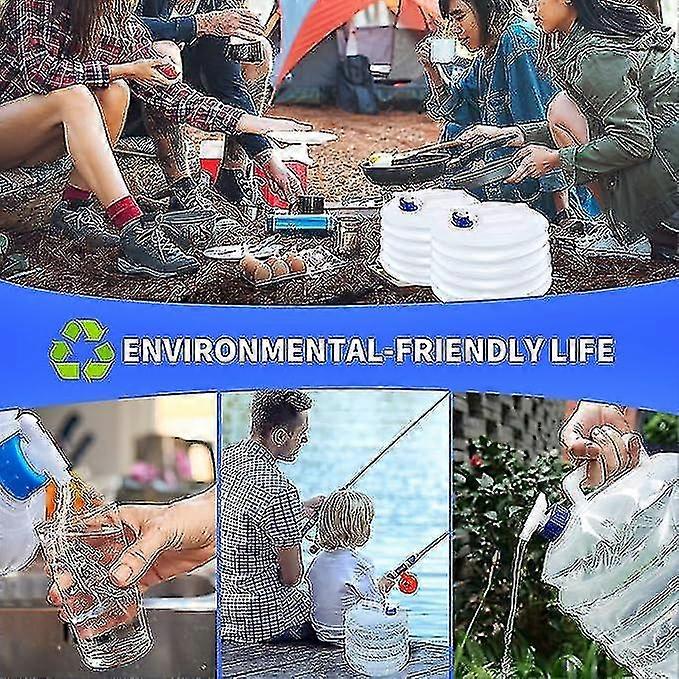 Collapsible Water Container 10l, Camping Water Containers With Tap ...