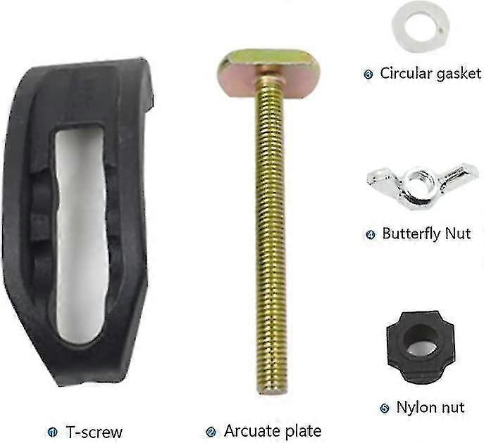 4pcs T Track Clamp Arcuate Press Plate Clamp Adjustable Cnc Engraving ...