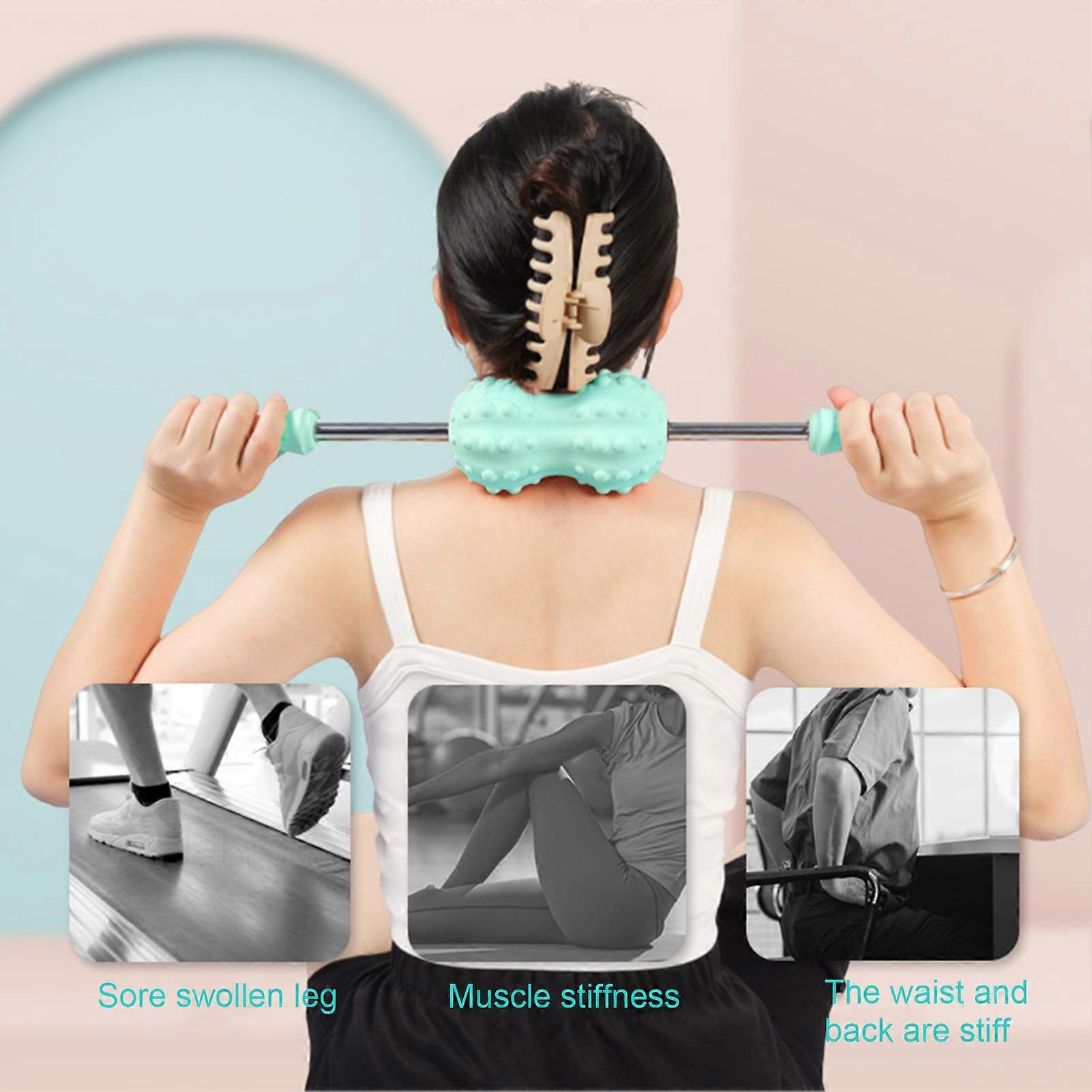 Massage Roller Muscle Sore Pain Relief Deep Tissue Relaxation Physical ...