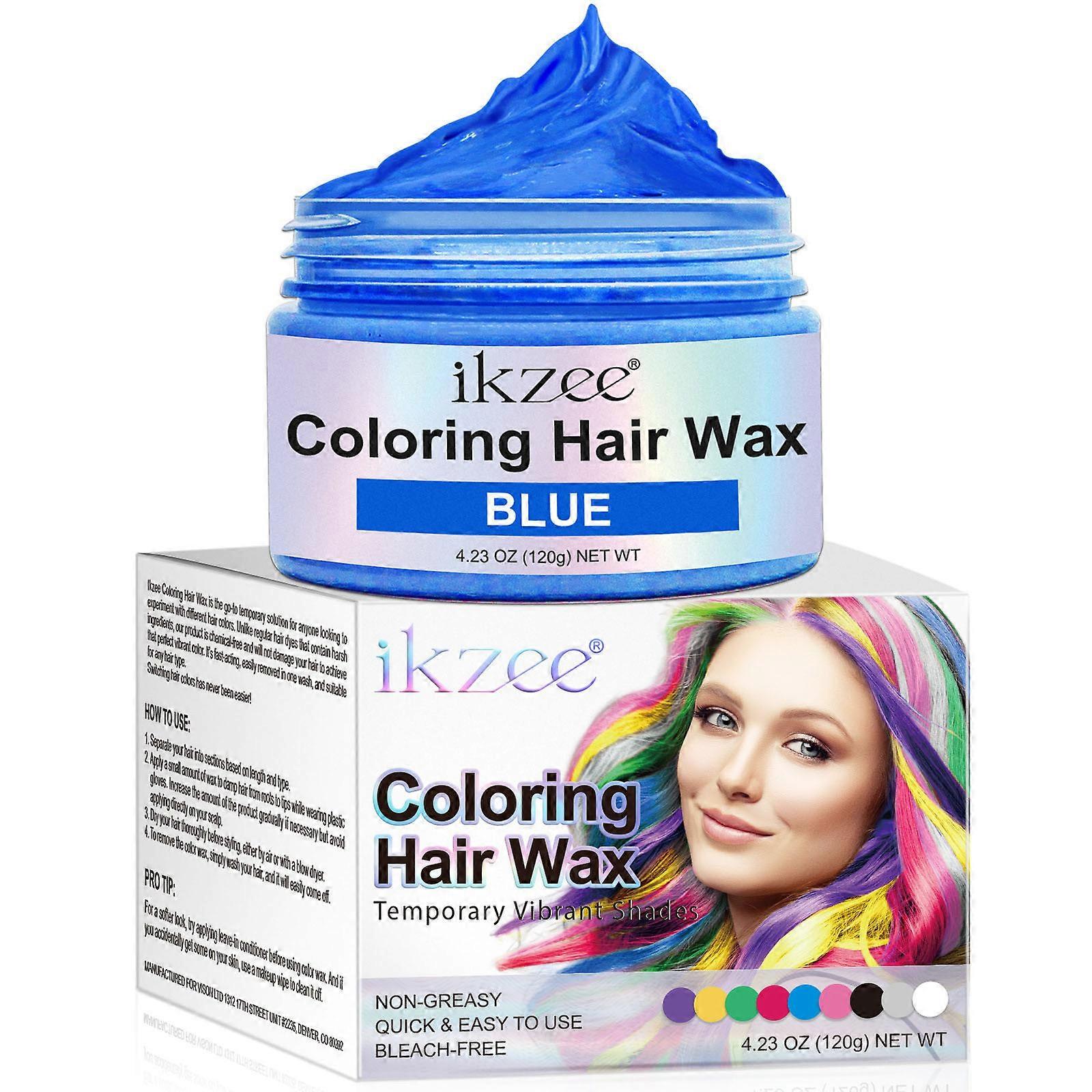 Hair Coloring Wax, Color Wax Pomades Natural Hair Coloring Wax Cosplay ...