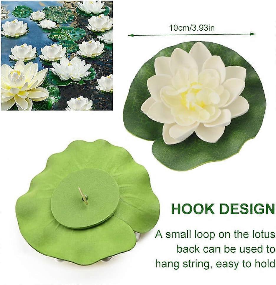 Artificial Water Lilies, Floating Artificial Water Lily, Artificial ...