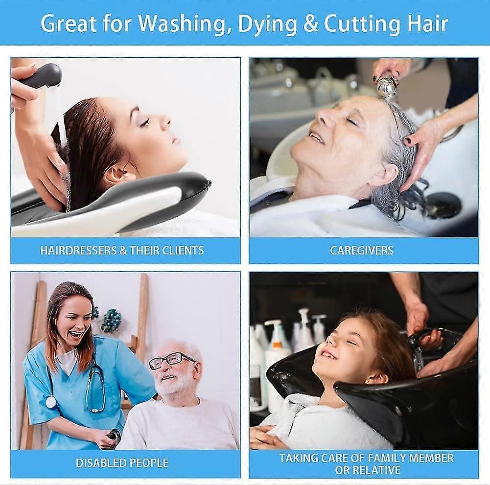 Inflatable Hair Washing Tray Portable Shampoo Bowl Sink For Handicapped ...