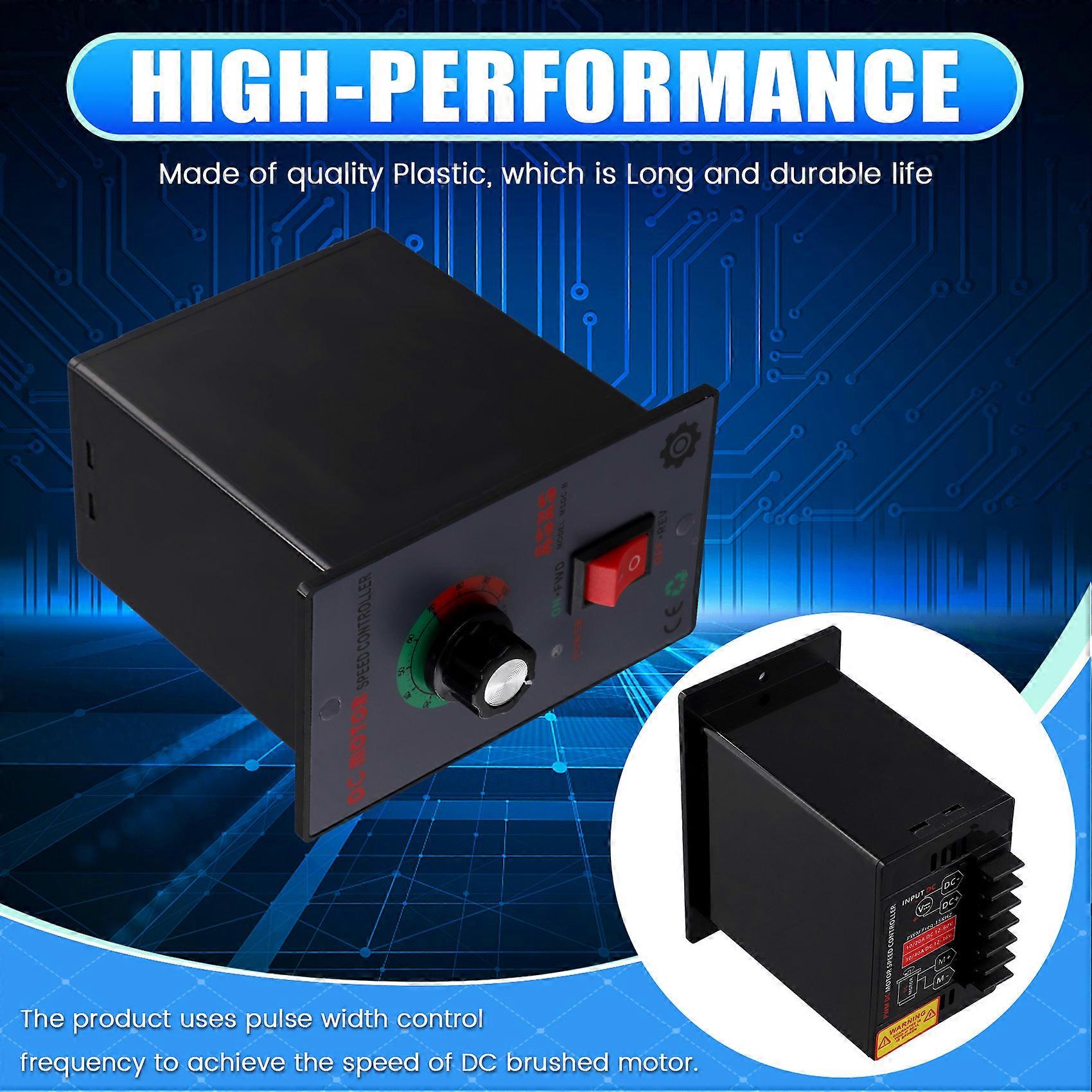 Brushed DC Motor Speed Controller Regulator PWM DC 12V 24V 36V for 775 ...