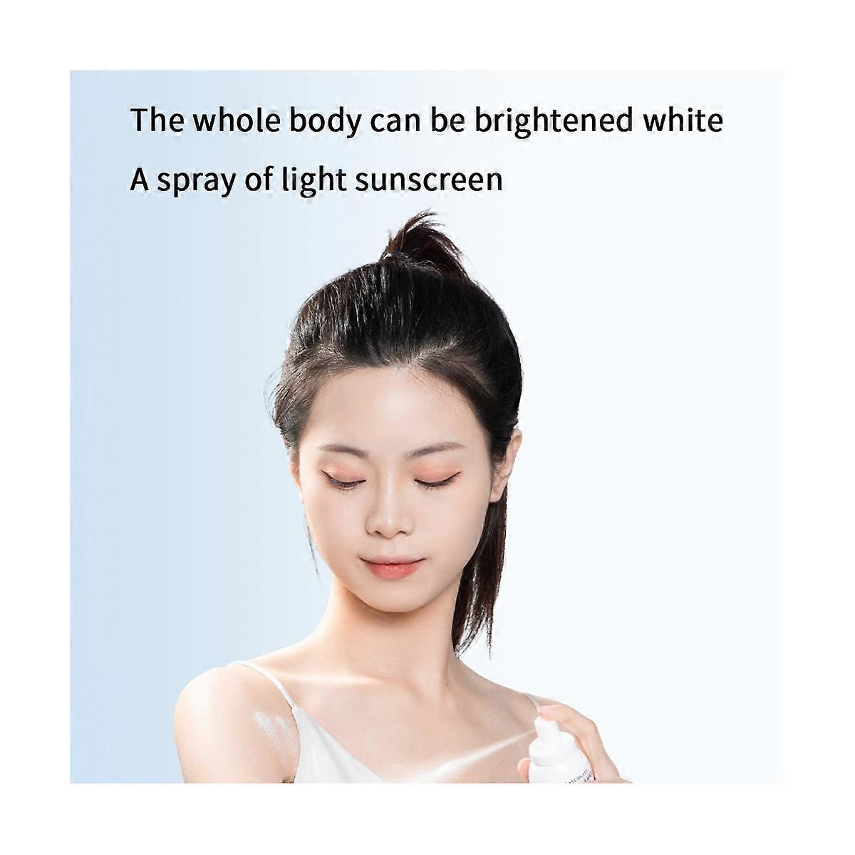 Spray Sunscreen Refreshing Moisturizing Sunscreen Female Waterproof Sun ...
