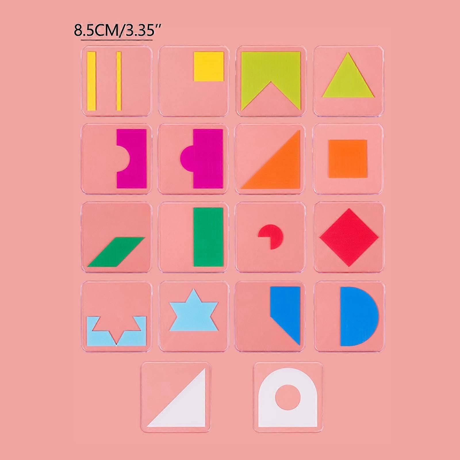 Versatile Geometry Color Decryption Spatial Sense Logical Thinking ...