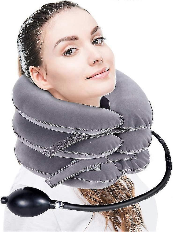 Inflatable Cervical Traction Device, Neck Collar / Neck Brace Cervical ...