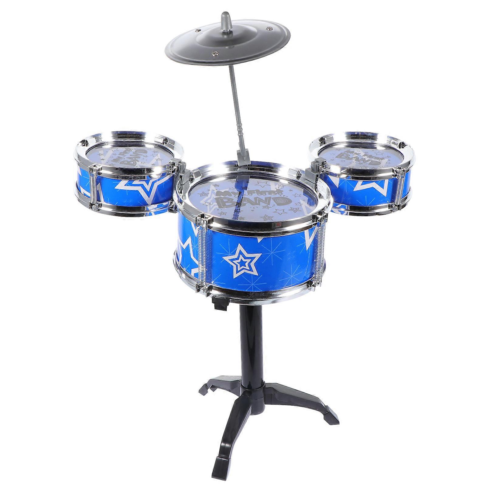 1 Set of Kids Drum Set Educational Toys Simulation Drum Set Kids ...