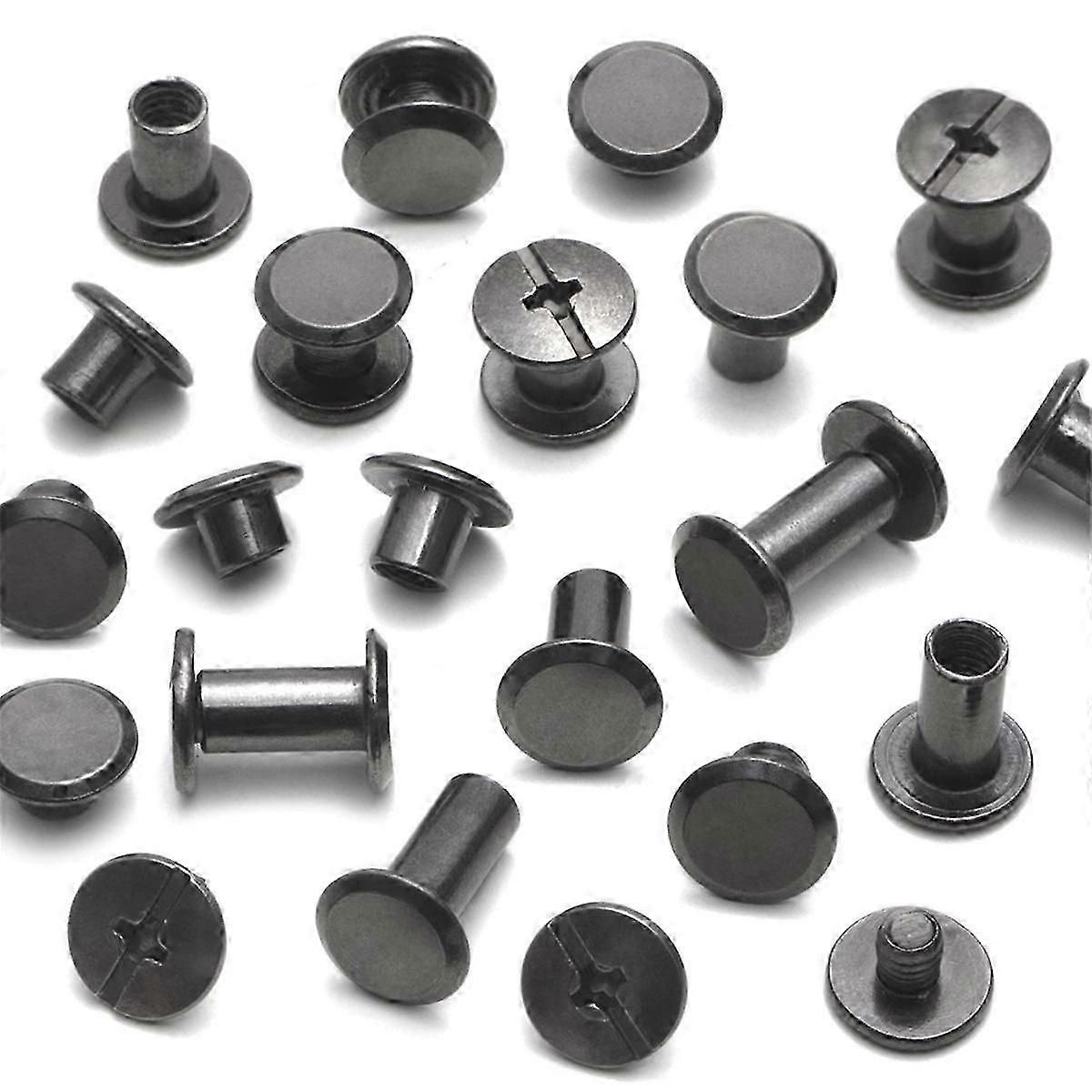 Screw Leather Rivets Assorted Screw Rivets M5 Chicago Binding Screws ...