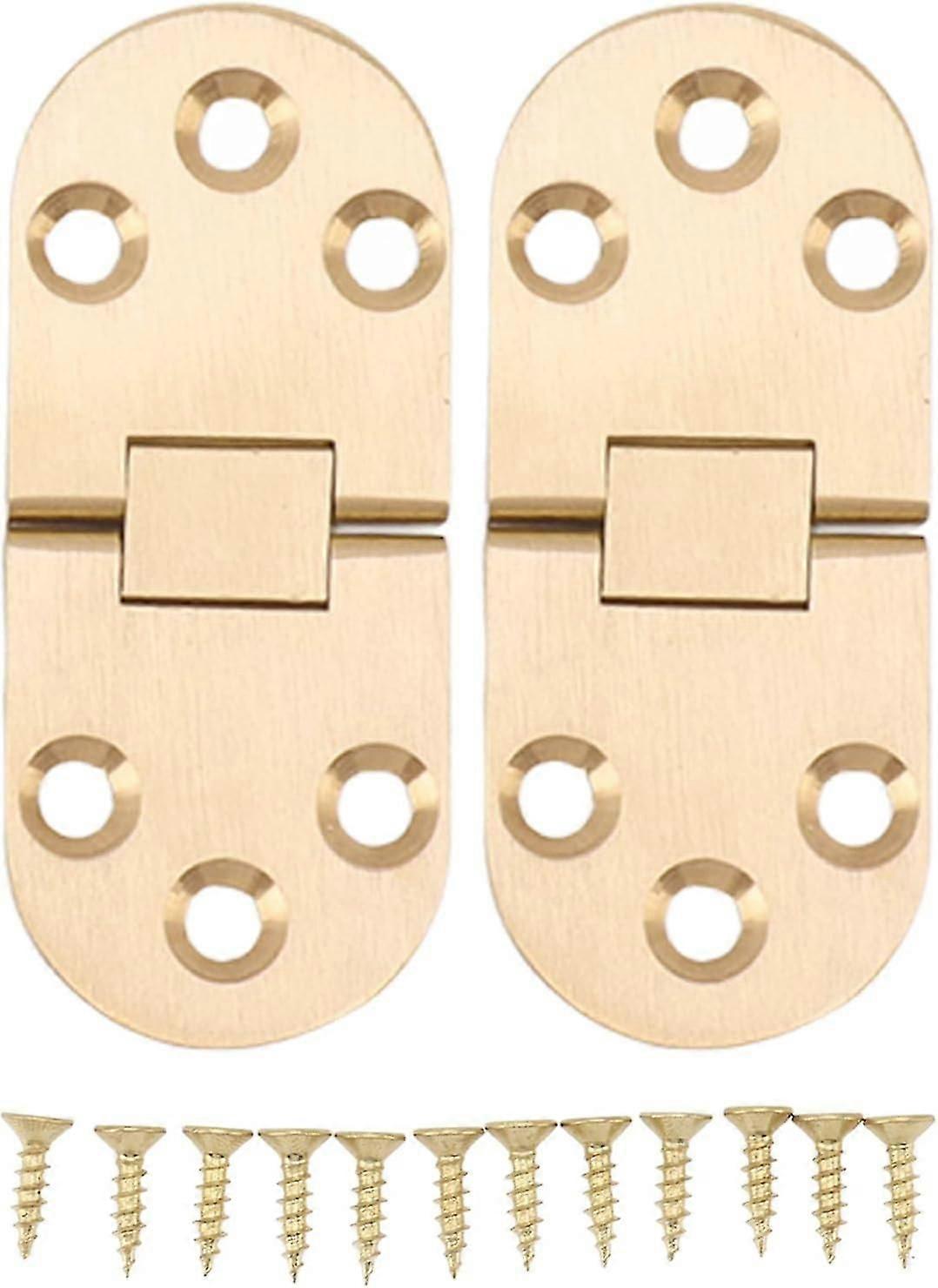 Sets Folding Sewing Machine Table Hinge Rustproof Top Hinge Round Edge ...