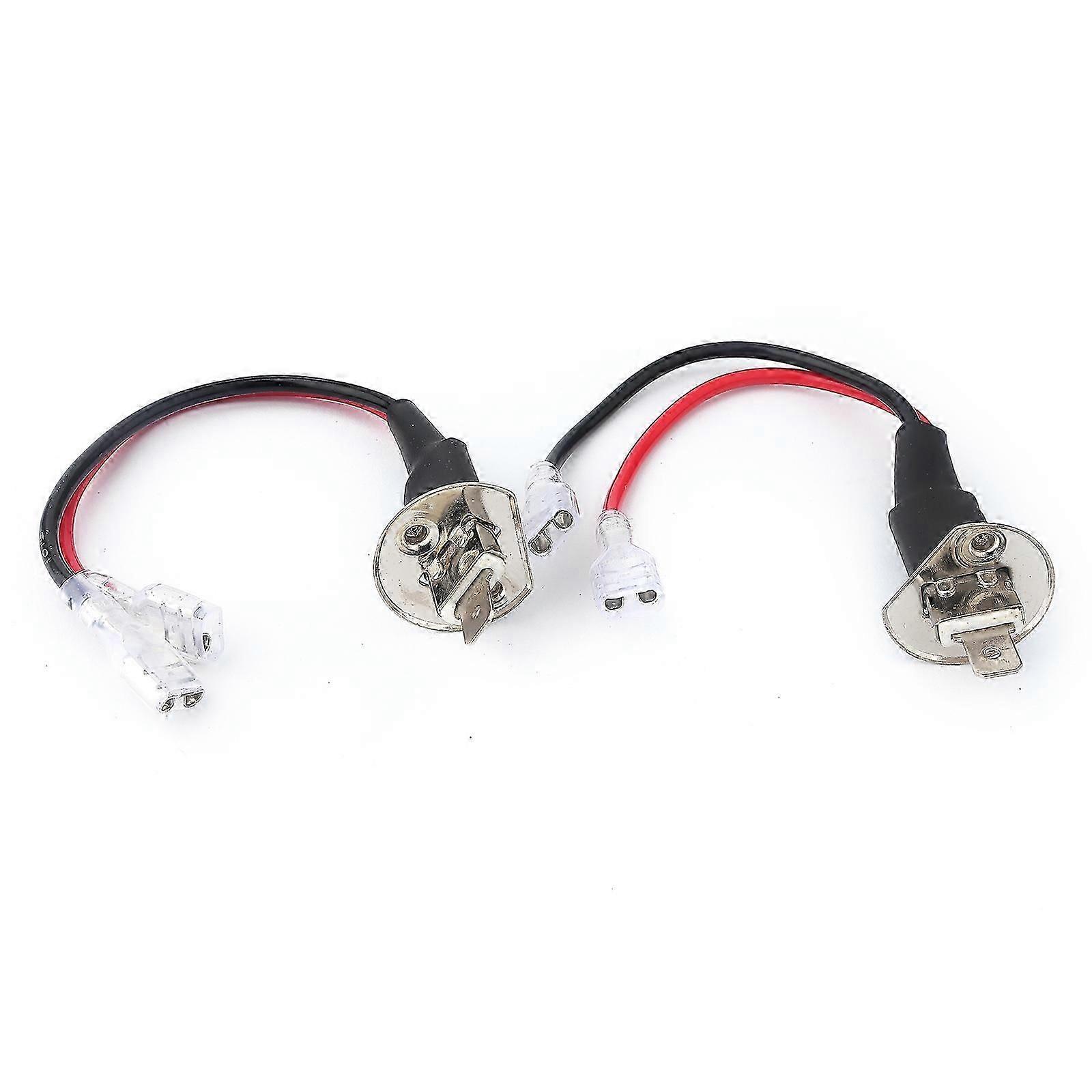 WXH 2PCS LED H1 Replacement Single Converter Wiring Connector Cable ...