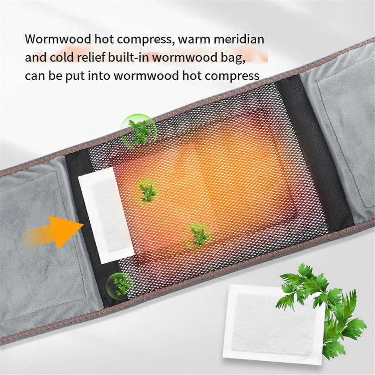 Rechargeable Heating Massage Belt Warm Compress Heating Belt Controller ...