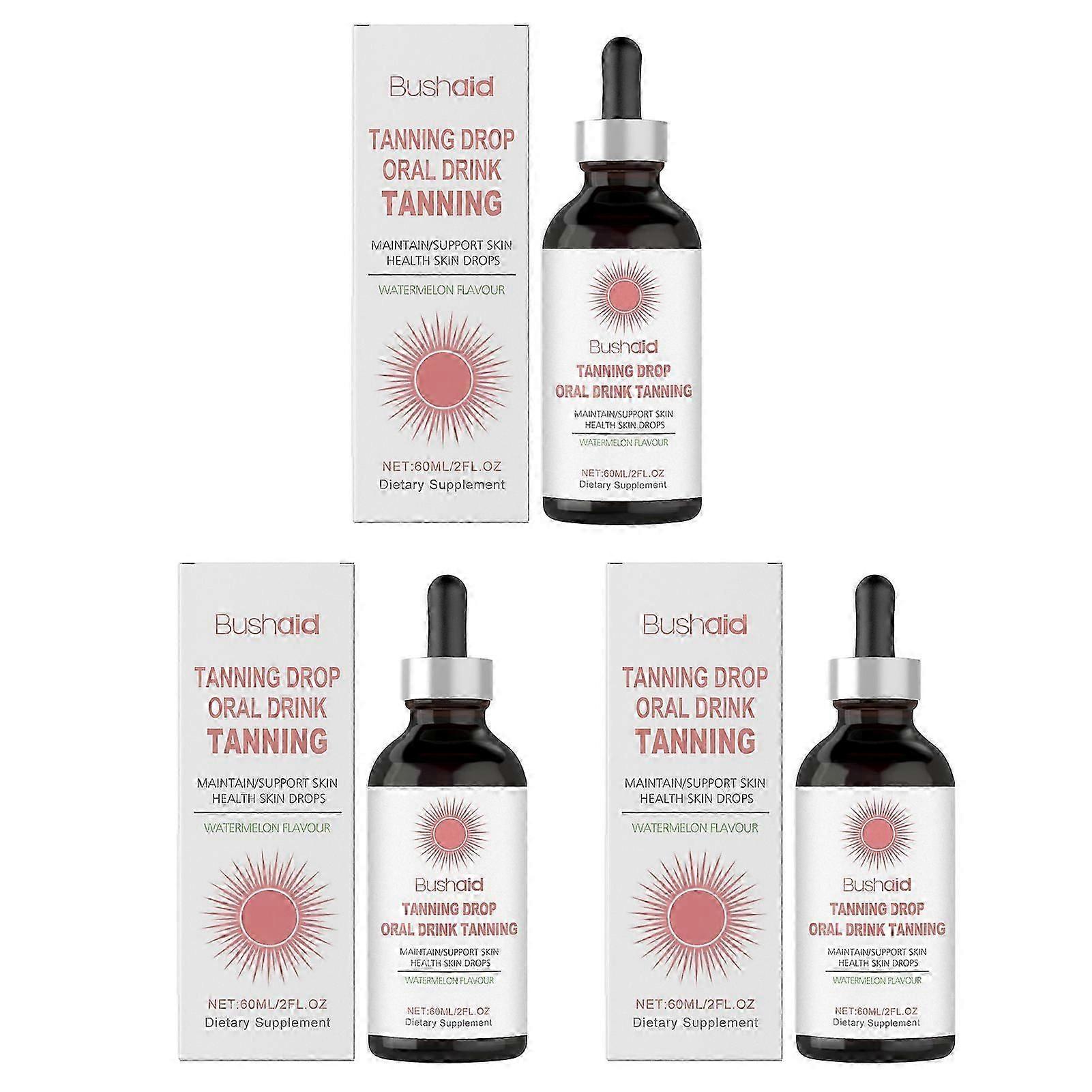 Sunless Tanning Self Tanner Drops, Natural Watermelon Flavors Tanning ...
