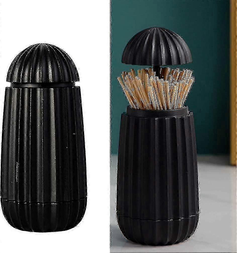 Toothpick Dispenser Automatic Cactus Design Plastic Pressing Dispenser ...