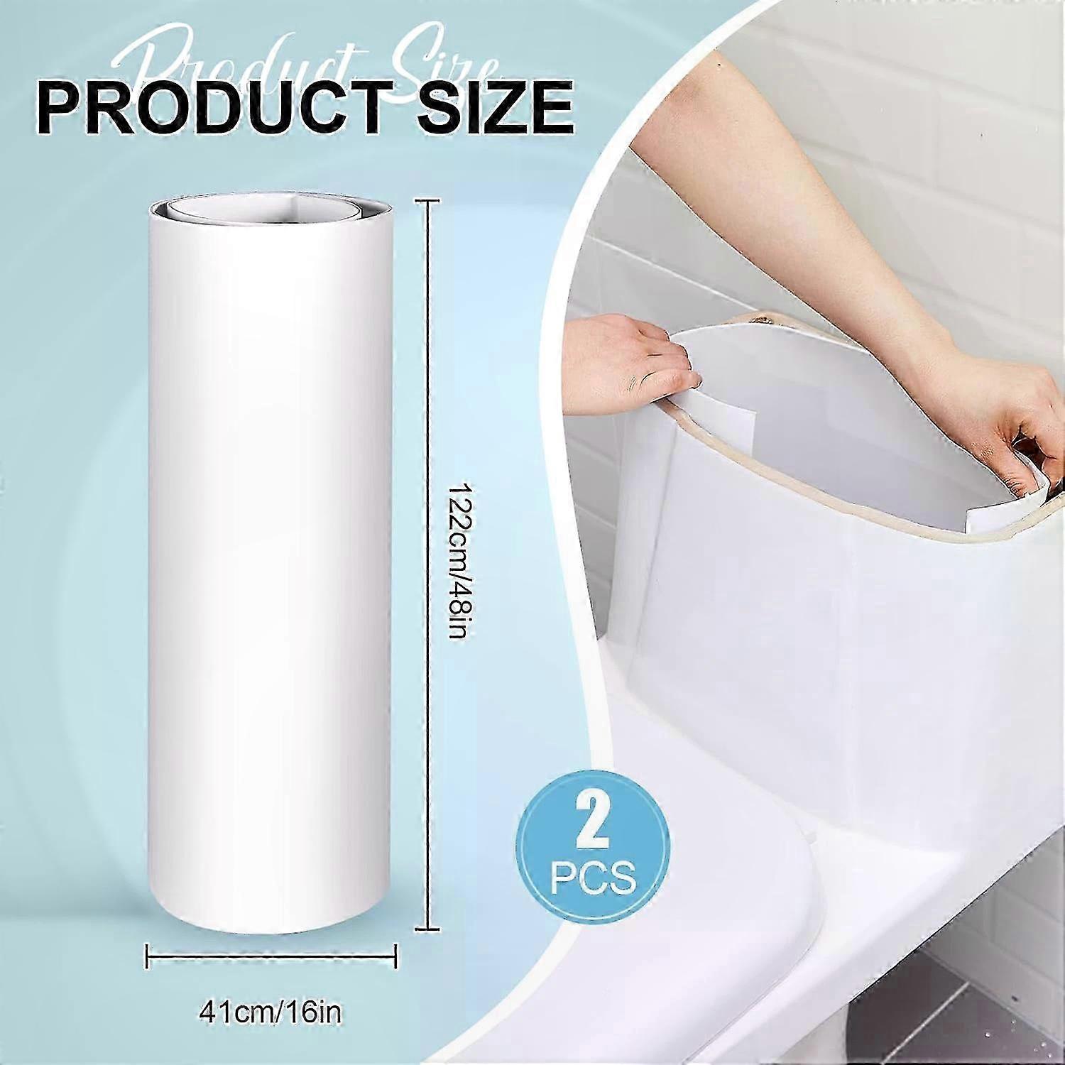 Self-Adhesive Toilet Tank Insulation Kit, 16x48 Inch Anti-Sweat Liner ...