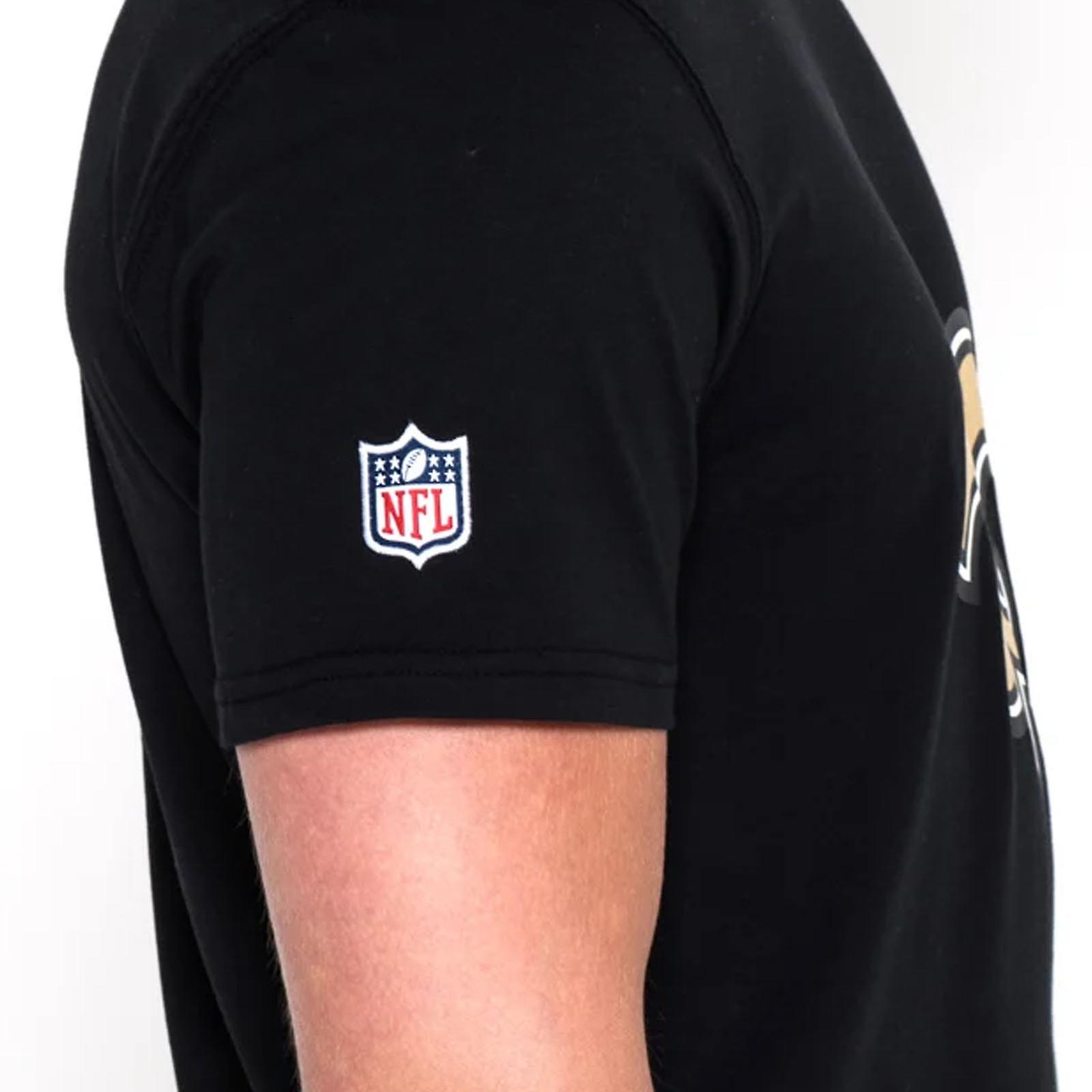 New Era Mens NFL New Orleans Saints Crew Neck Team Logo Tee T-Shirt Top ...