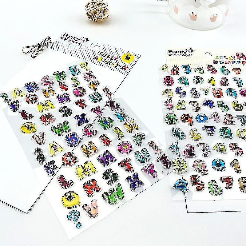 Abc Gel Window Clings Alphabet And Letters Thick Gel Clings Reusable ...