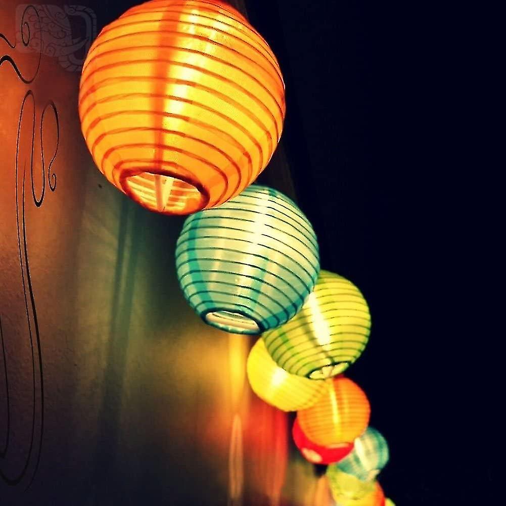 Paper Lantern Lights Battery Operated Hanging Led Lights Super Bright ...