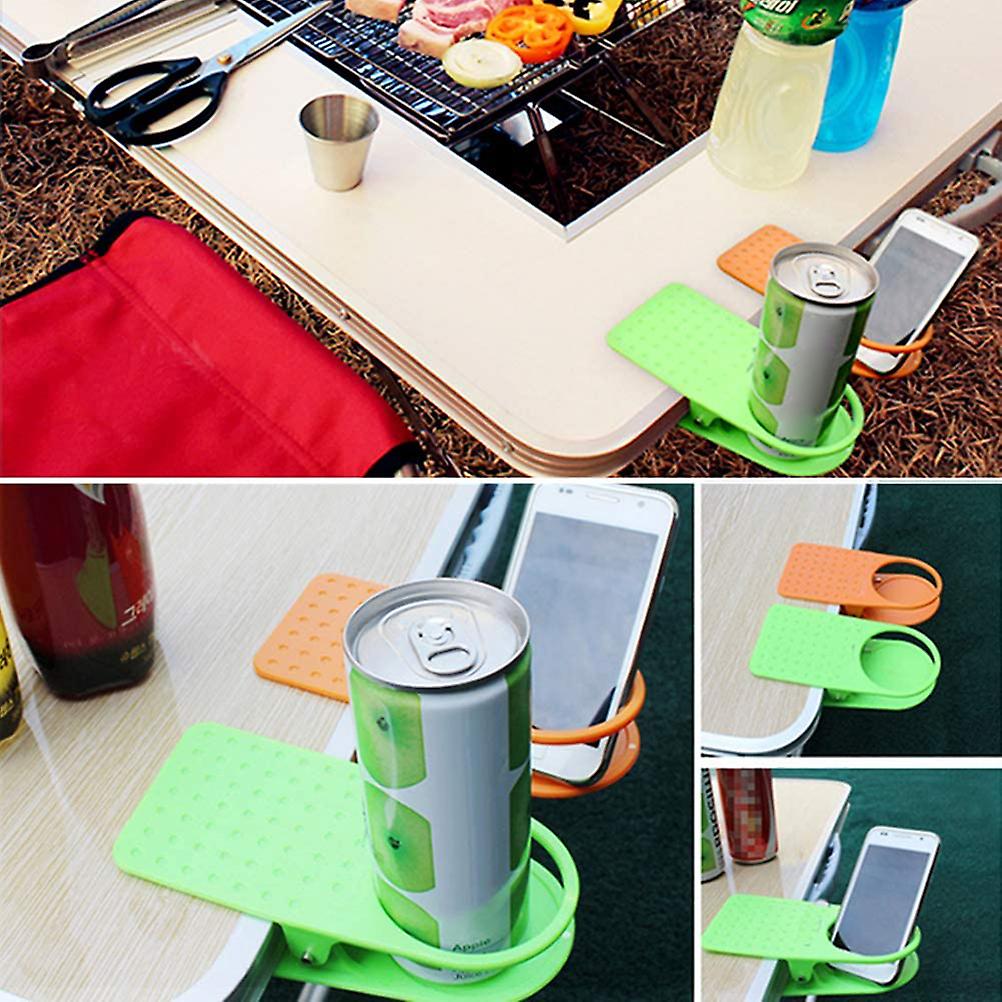 Versatile Desk Cup Clamp, Portable Drinking Cup Holder for Tables ...