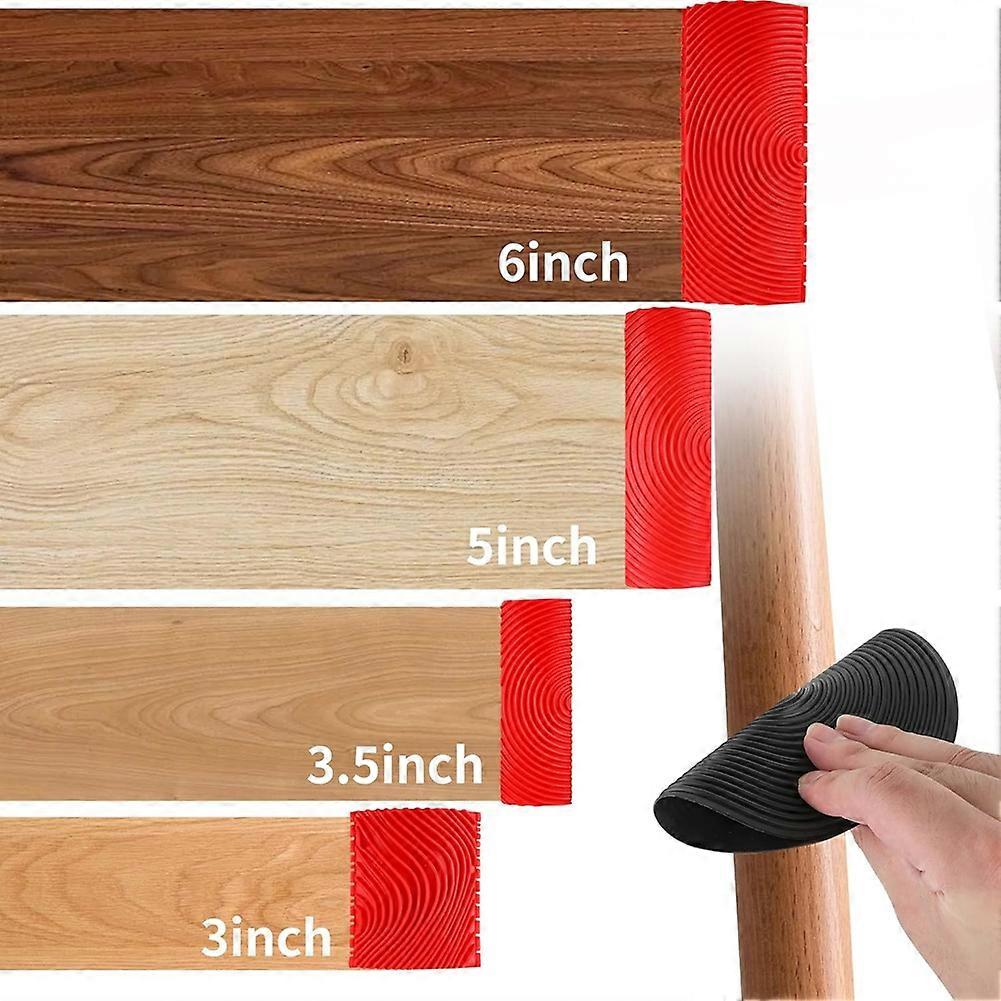 6 Pcs Wood Graining Tools, Soft Rubber Wood Grain Maker Painting, DIY ...