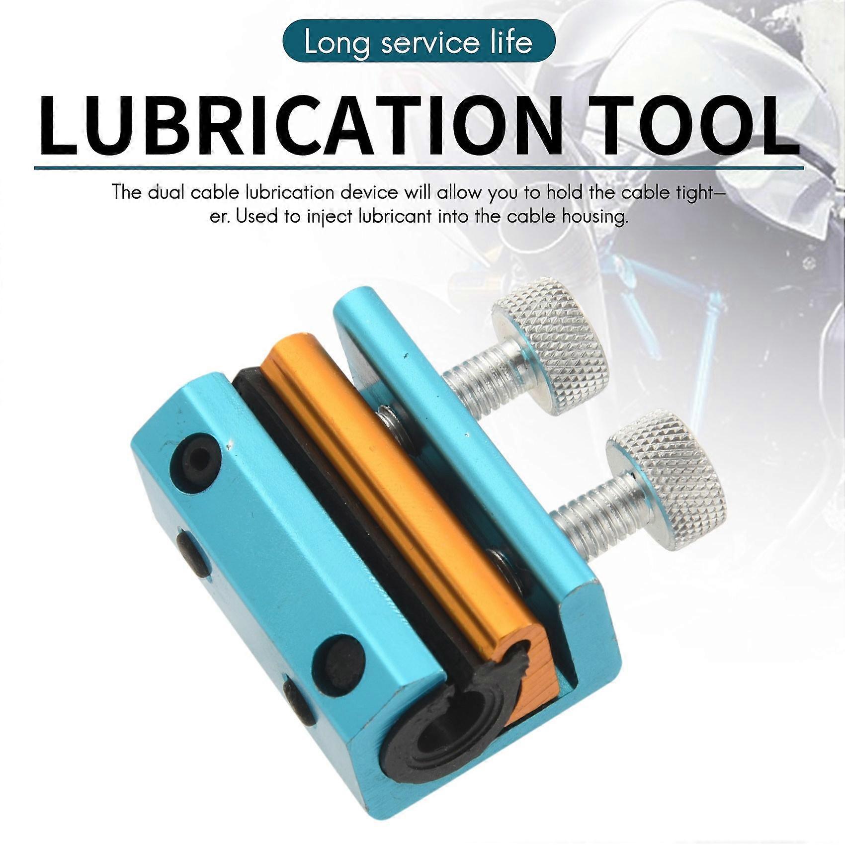 Motorcycle Aluminium Cable Lube Tool Cable Lubrication Wire Oiler ...