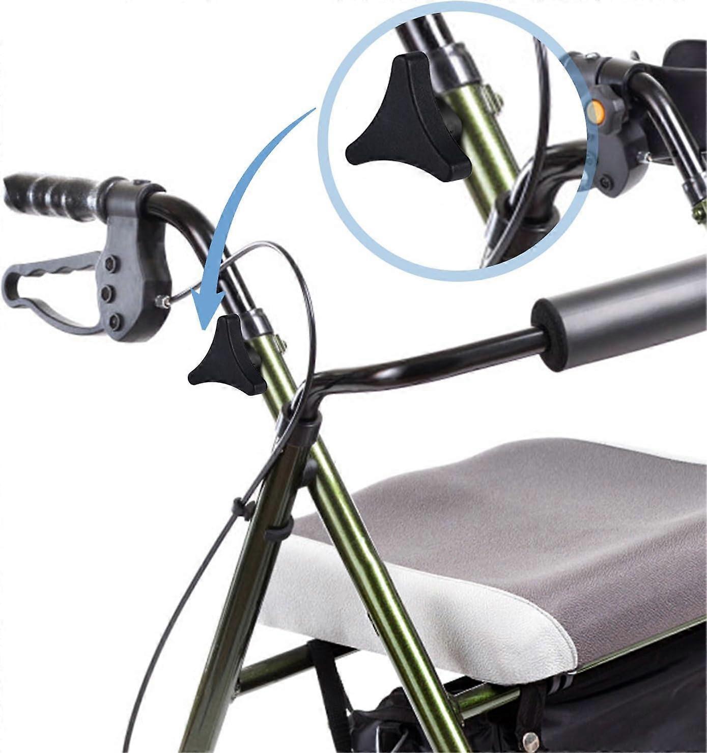 3pcs Rollator Walker Parts, Aluminum 3 Point Knob Replacement Part ...