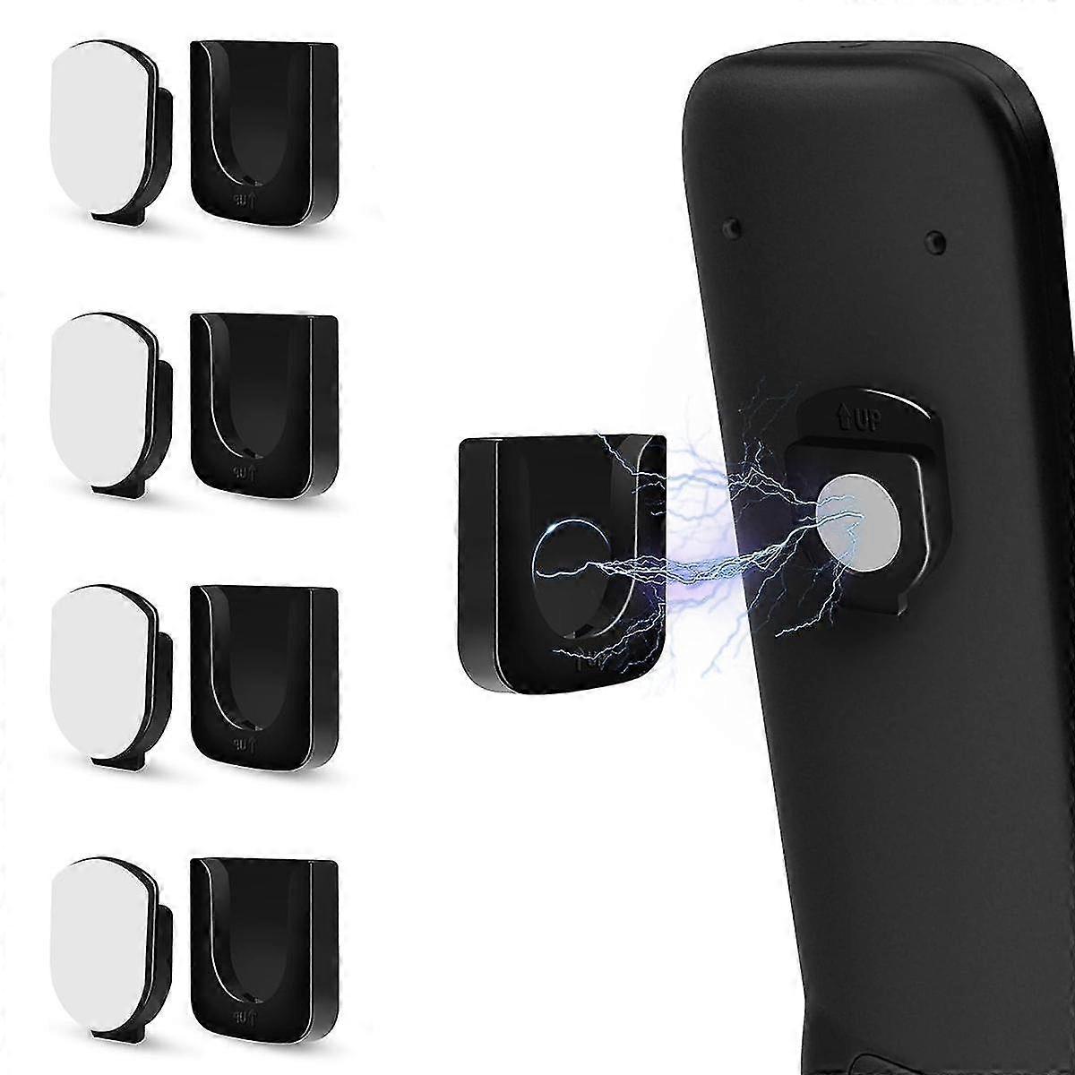 Magnetic Remote Control Holder Wall Mount, 4 Pair Remote Control ...