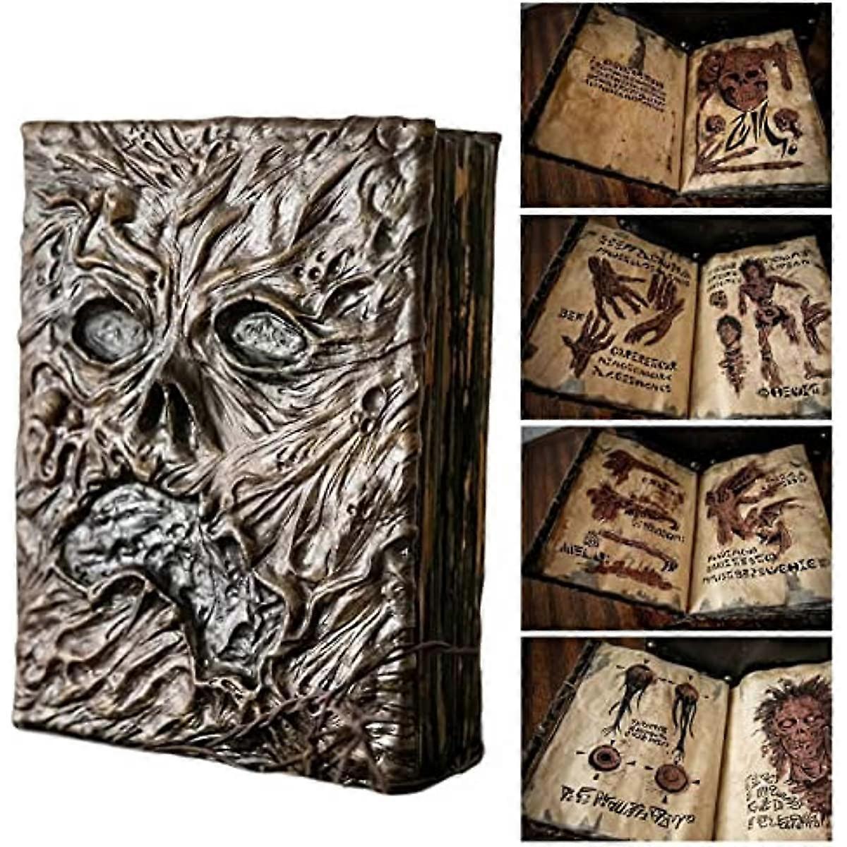 ulapithi Necronomicon Evil Dead Book Resin Notebook Decorations Horror ...
