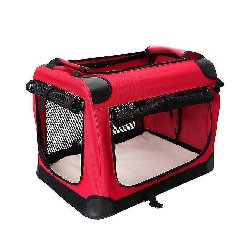Portable folding soft pet suitcase, dog house, pet bag, foldable tent ...