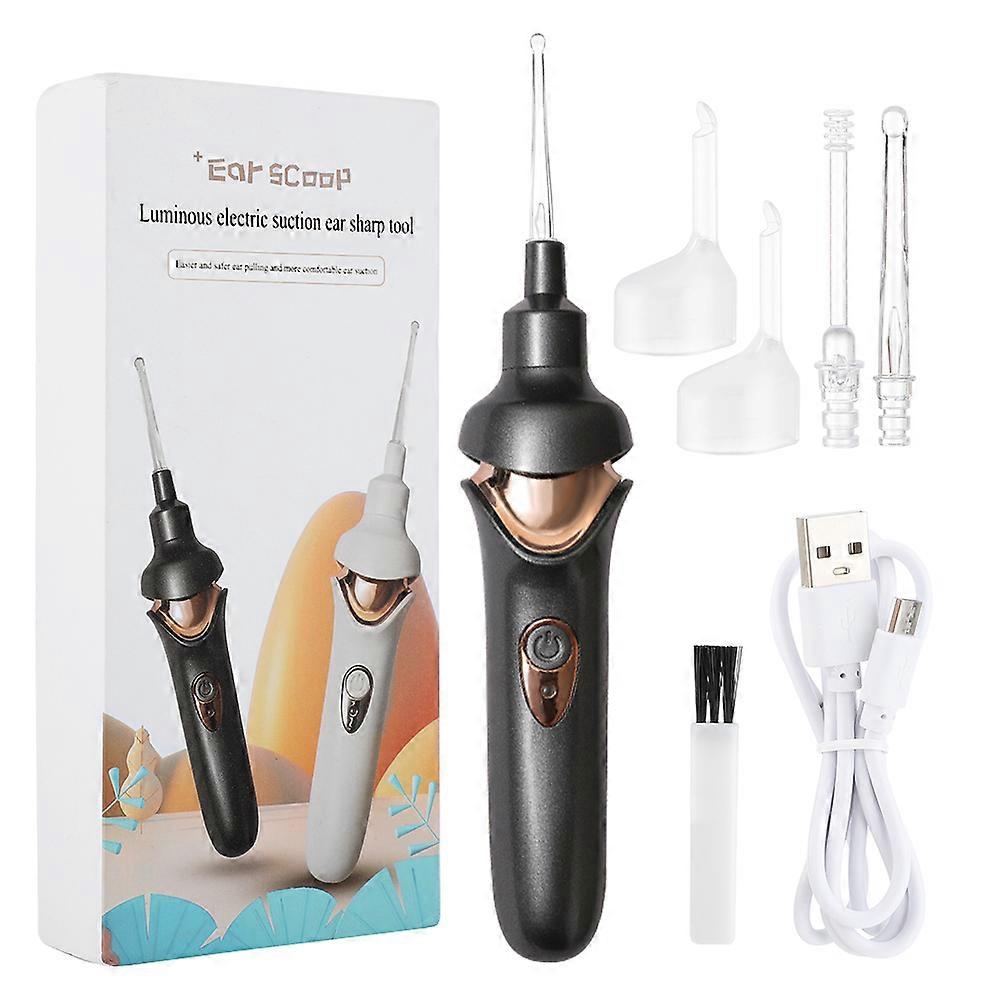 Electric Cordless Luminous Ear Spoon Spiral Ear Pick Cleaner Tool Ear ...
