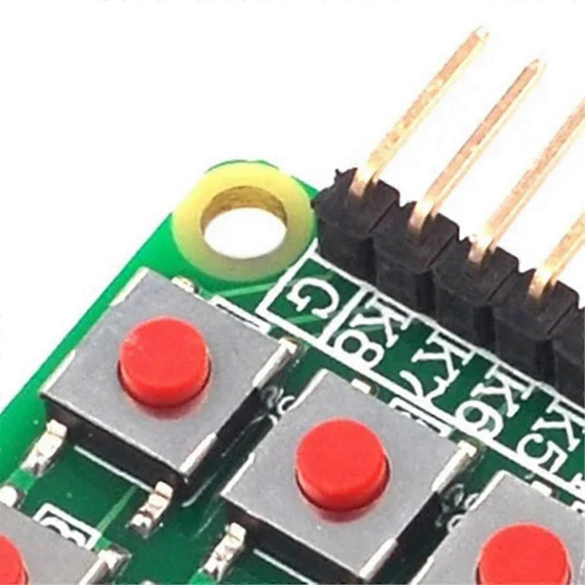 2x4 Keypad 4x2 Keypad 8 Push Buttons Key Board Matrix Keyboard Button ...