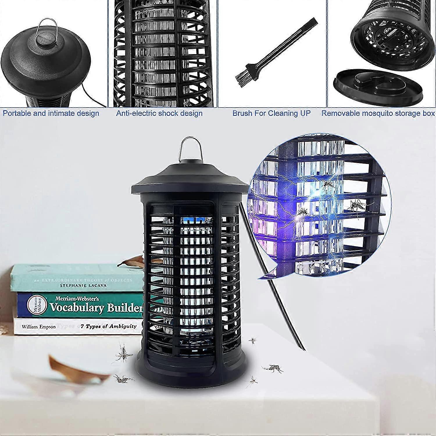 Electric Bug Zapper Indoor/outdoor,4200v High Powered Fly Killer ...