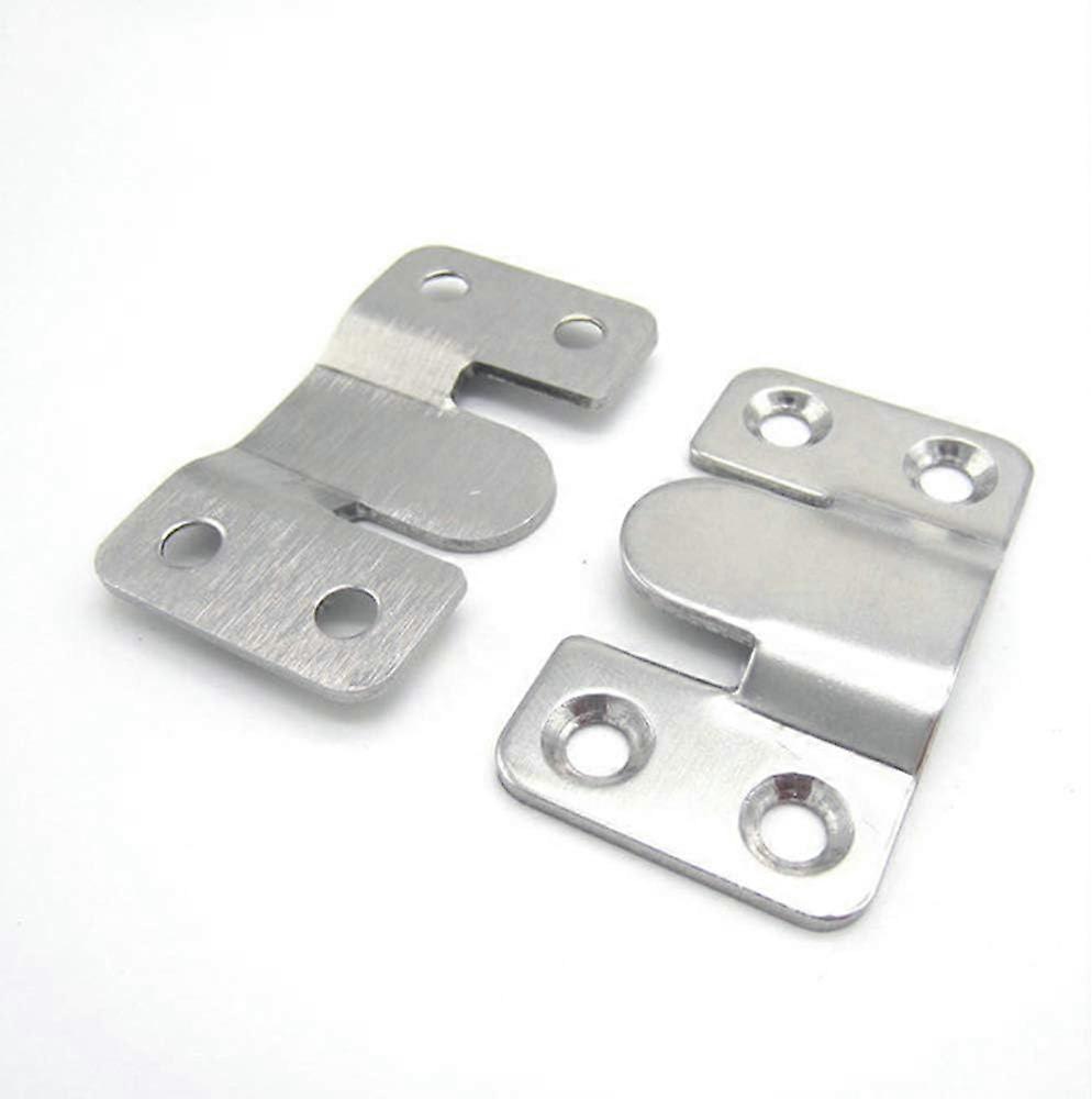 Pairs [12 Pack] Embedded Concealed Mounting Bracket Interlock Hanging ...