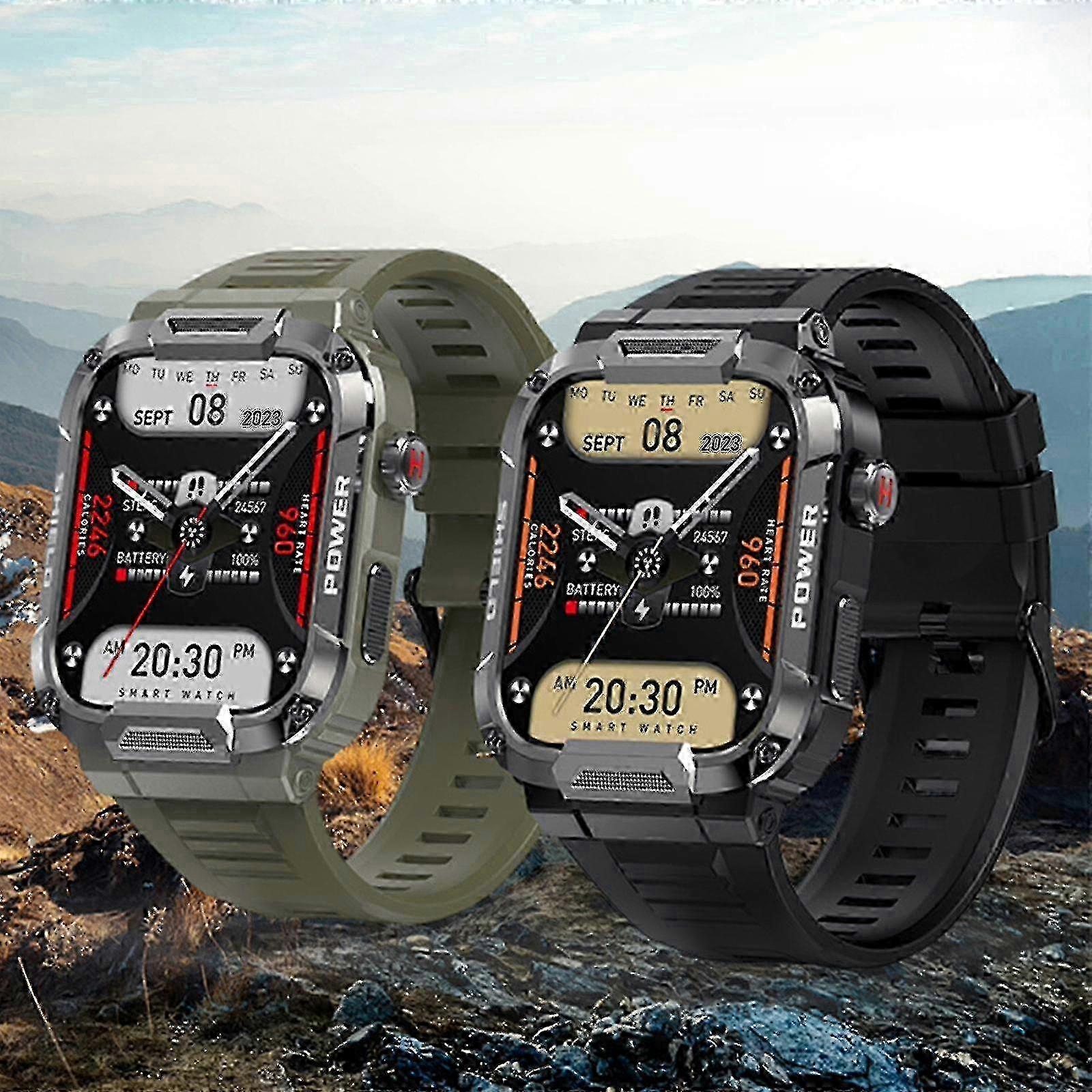Gard Pro Ultra Smart Watch, Waterproof Rugged Military Bluetooth Call ...
