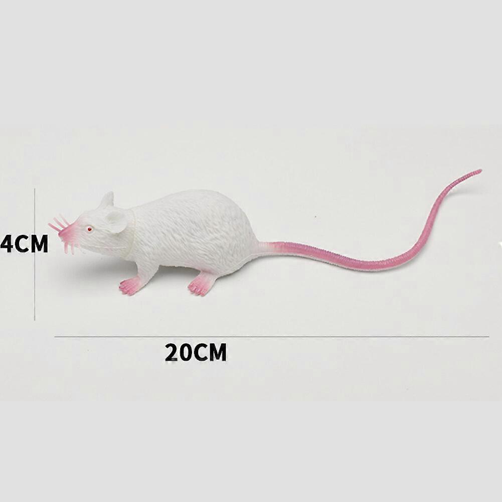 6 Pcs Plastic Mice Fake Rat Toys Decorations Realistic Plastic Mouse ...