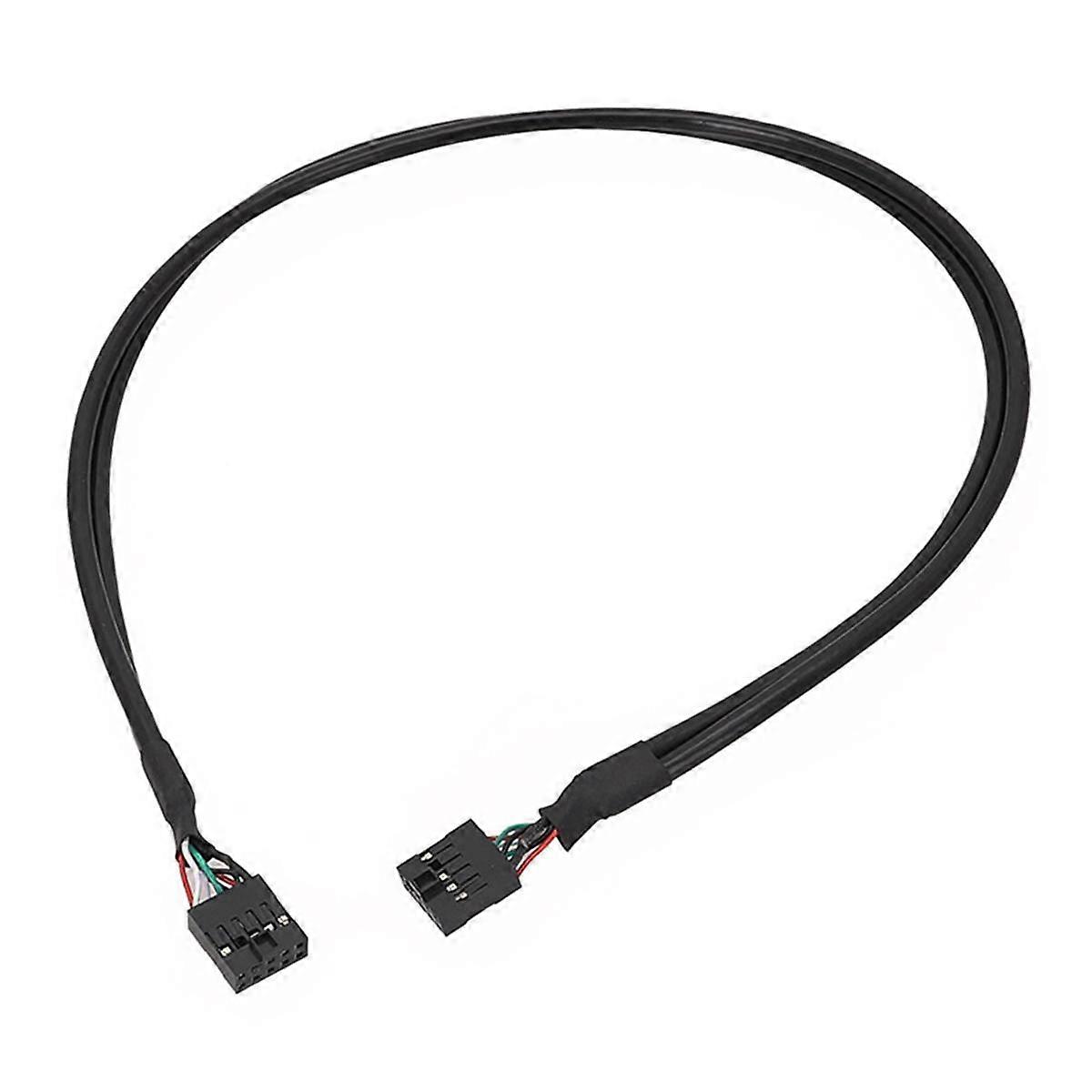 USB 9Pin Female to Female Adapter Cable USB2.0 9Pins Connection Cord ...