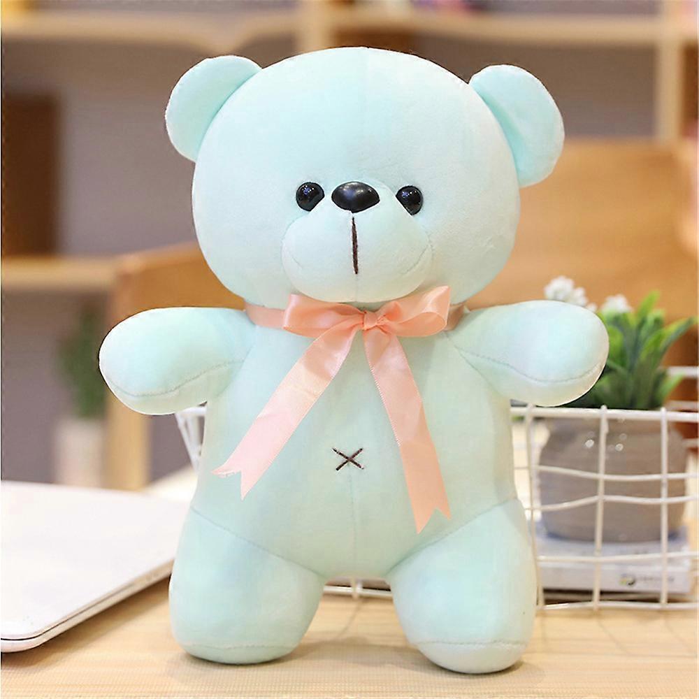 Colorful Down Cotton Bear Five-color Ribbon Teddy Bear Doll Childrens ...