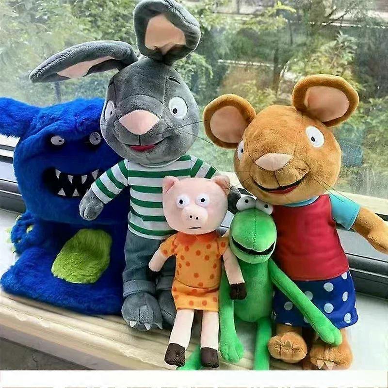 Gaibosi Cartoon Pip and Posy Plush Toys Rabbit Mouse Pig Frog Stuffed ...