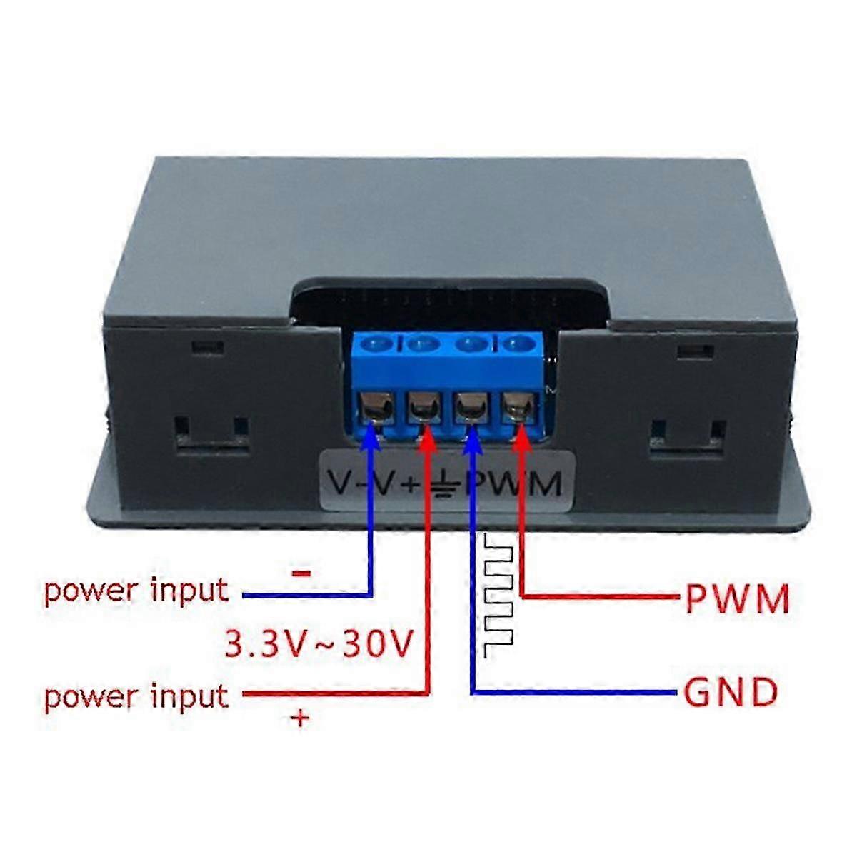 Dual System PWM Pulse Frequency Signal Generator Duty Cycle Adjustable ...