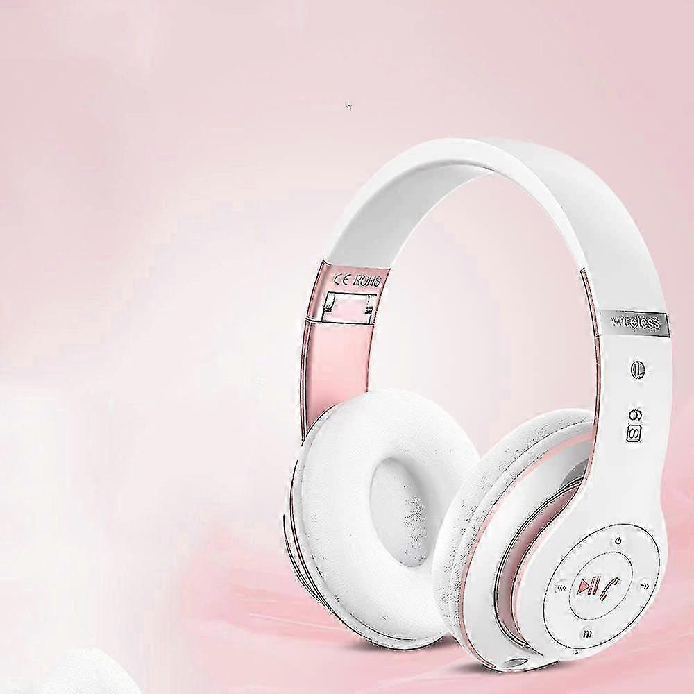 6s Wireless Bluetooth Headphones Over Ear, Hi-fi Stereo Foldable ...