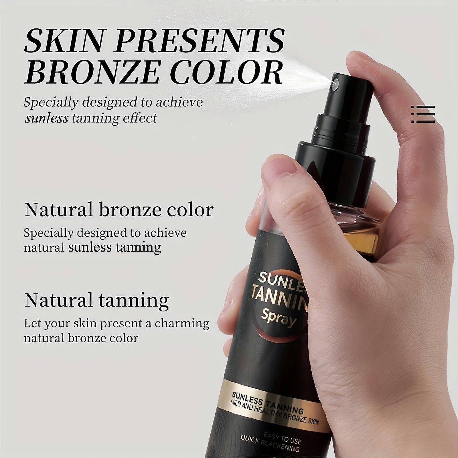 u200bSelf Tanner Spray 120ml - Long-Lasting Non Sticky Formula for Body ...