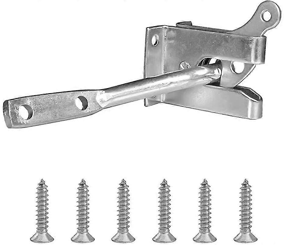 stainless Steel Garden Gate Latch Gravity Lever Automatic Locking ...